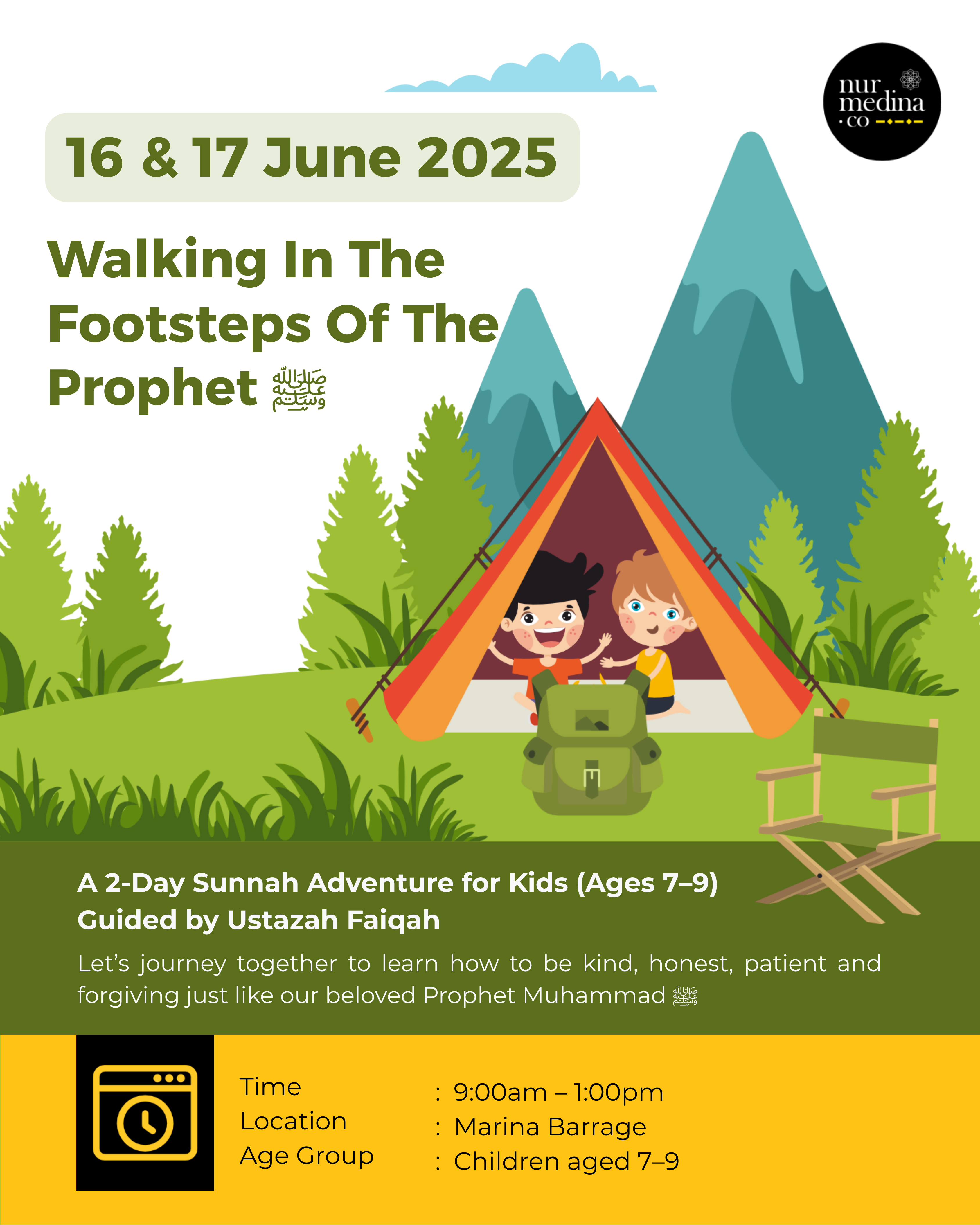A 2-Day Sunnah Adventure: Walking In The Footsteps Of The Prophet ﷺ ...